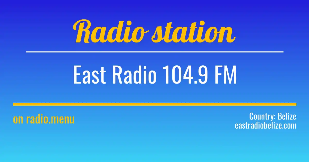 Radio ️ «East Radio 104.9 FM» online - listen station live ...